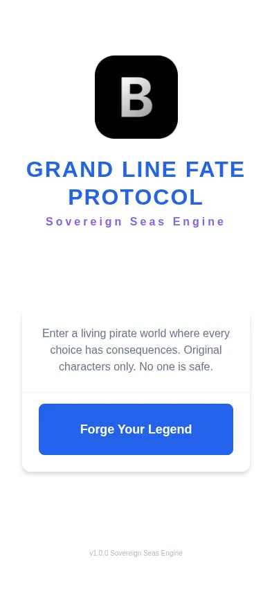 Sovereign Seas RPG Engine