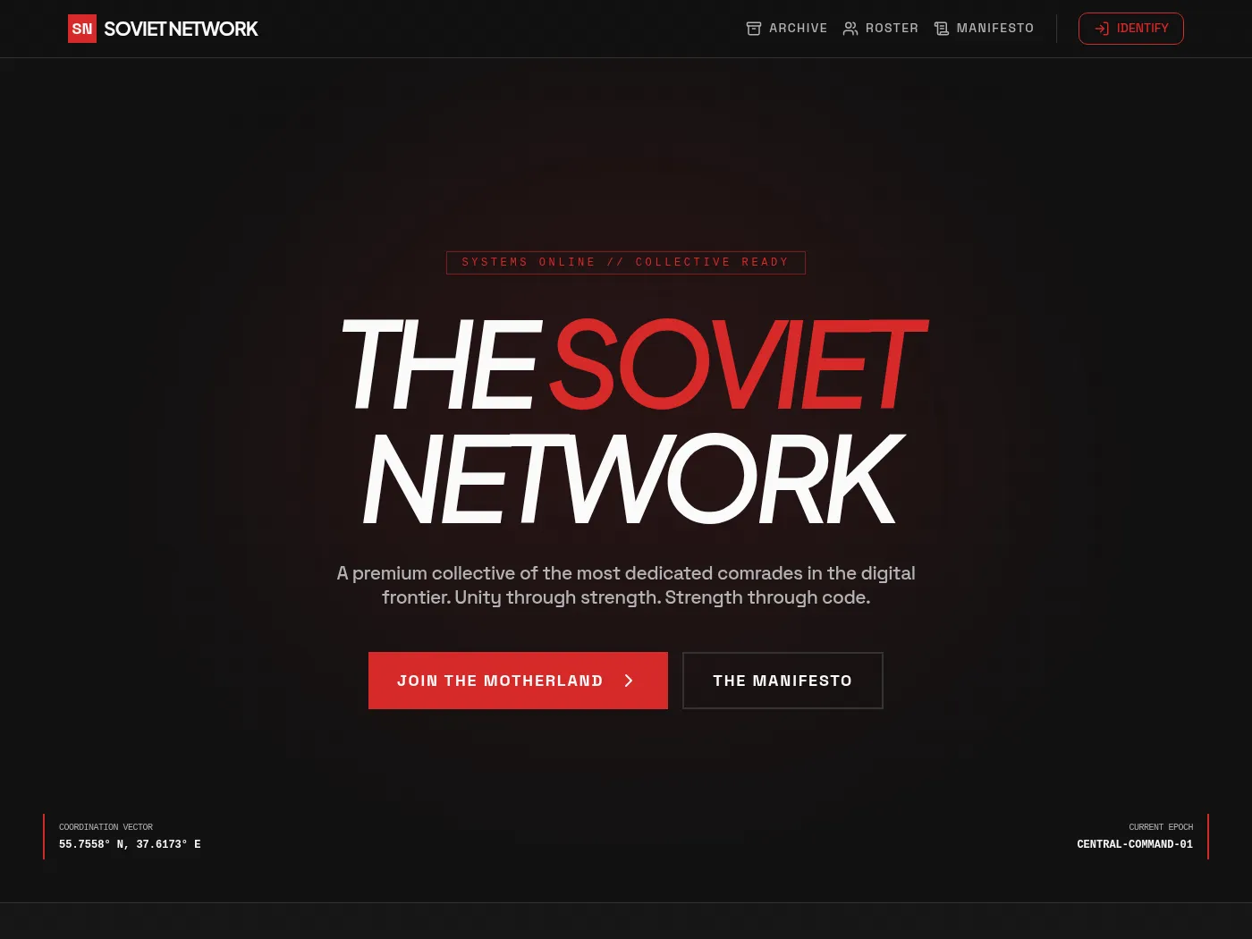 Soviet Network Hub
