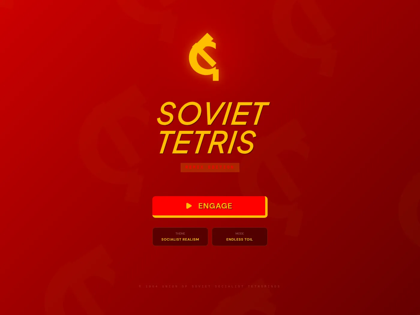 Sowjet Tetris Remix