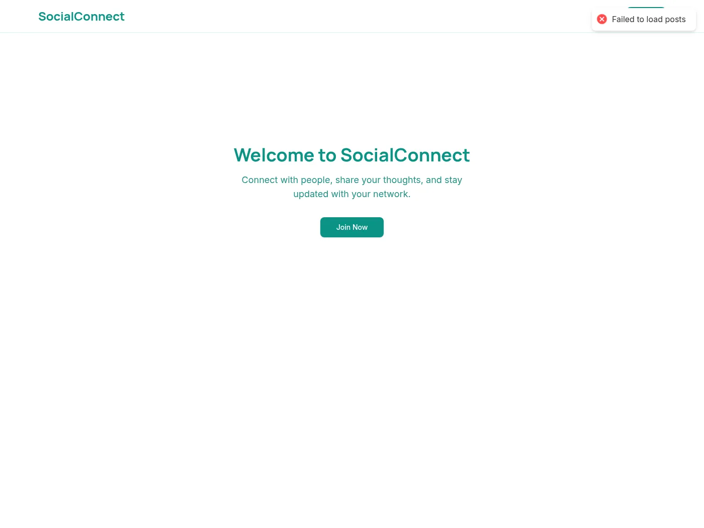 SocialConnect App
