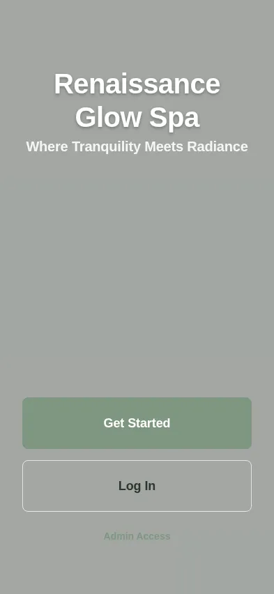 Renaissance Glow Spa App