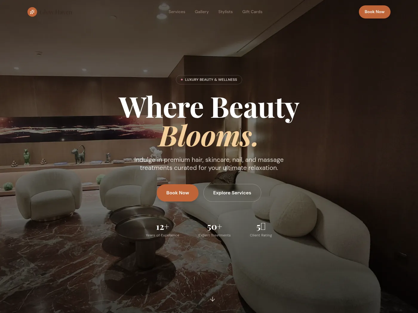 Glow Haven Spa Site