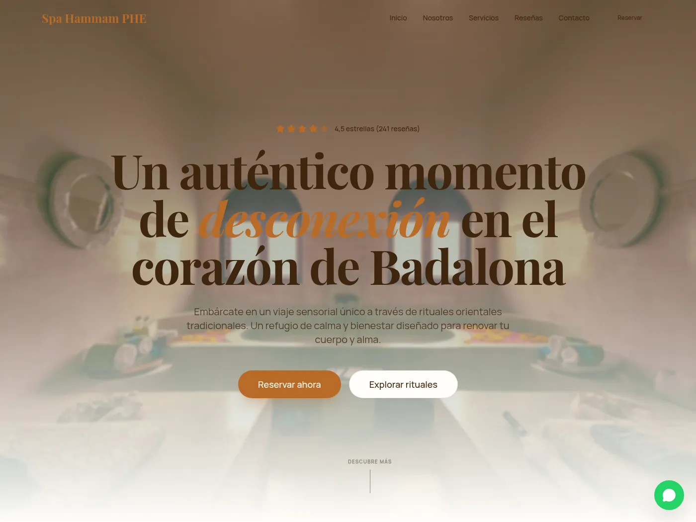 Hammam PHE Spa Web