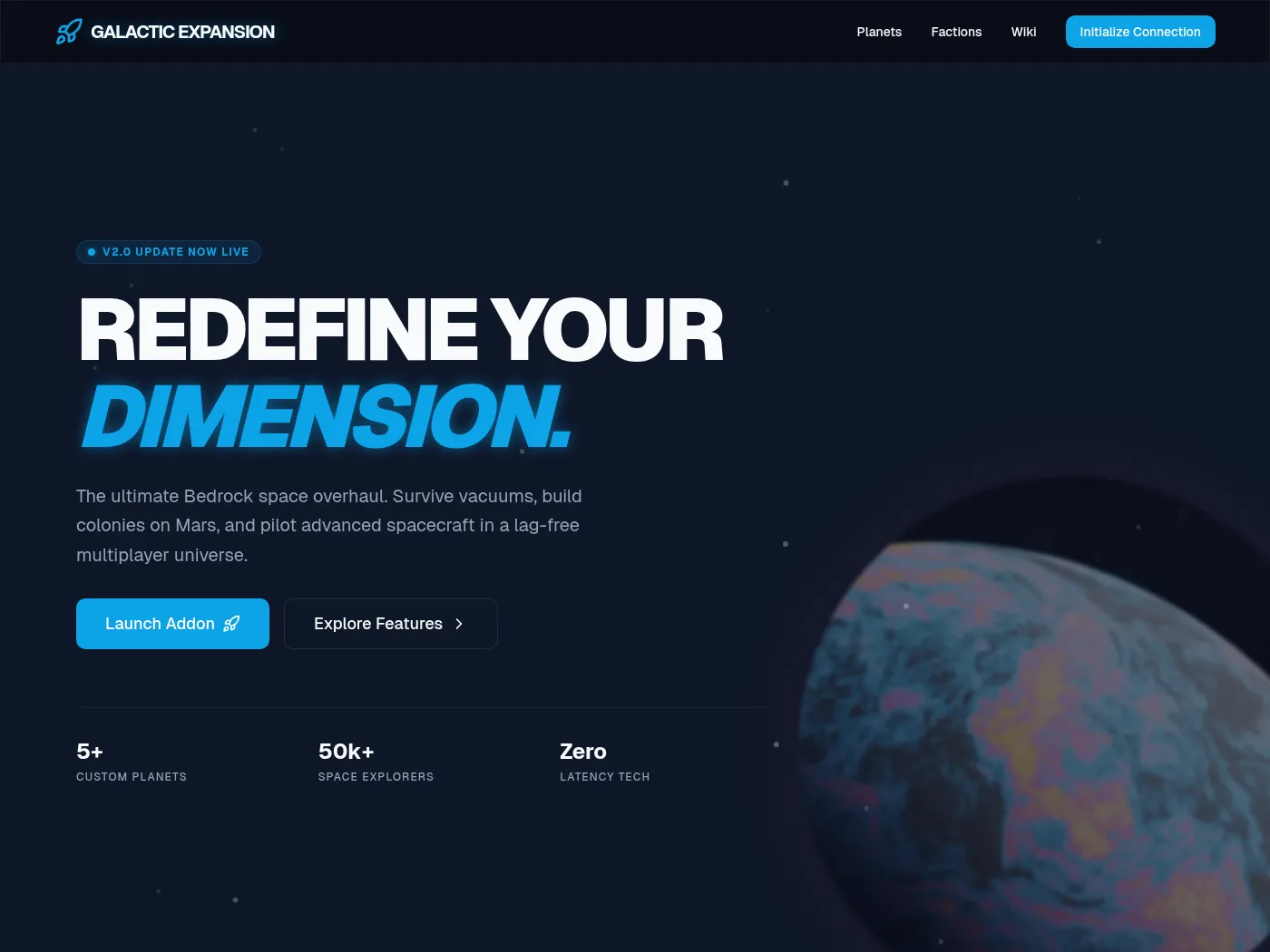 Galactic Expansion Addon