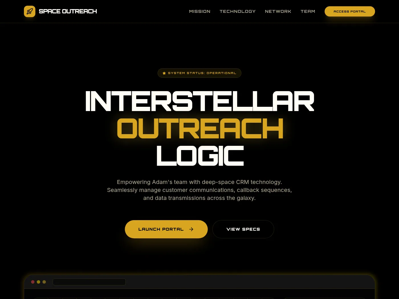 Space Outreach Portal