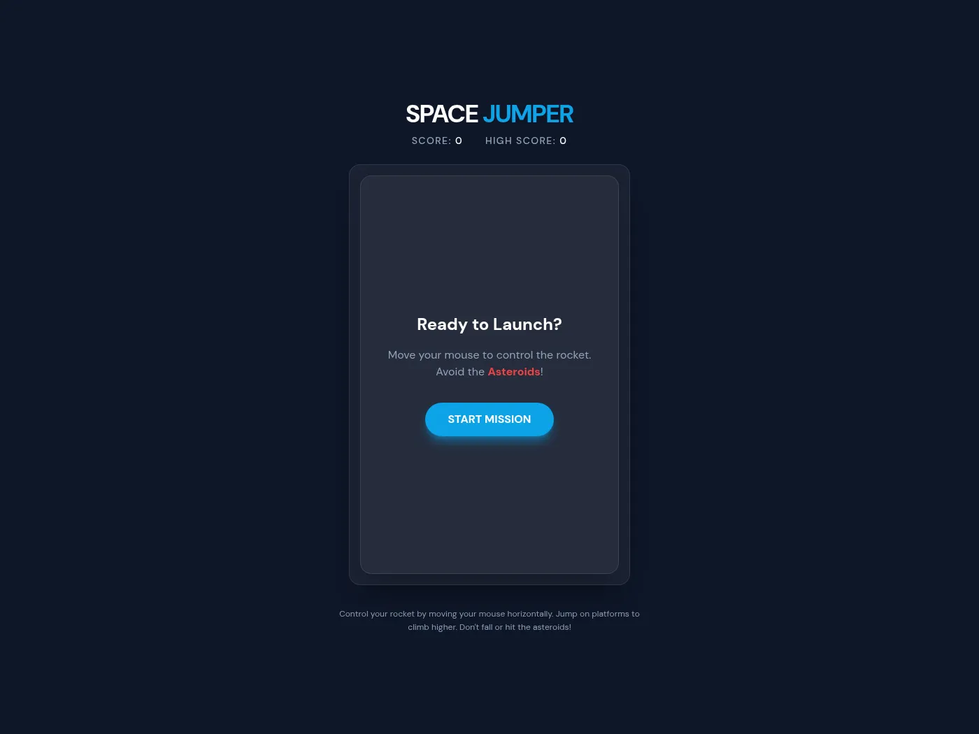 Space Jumper Game
