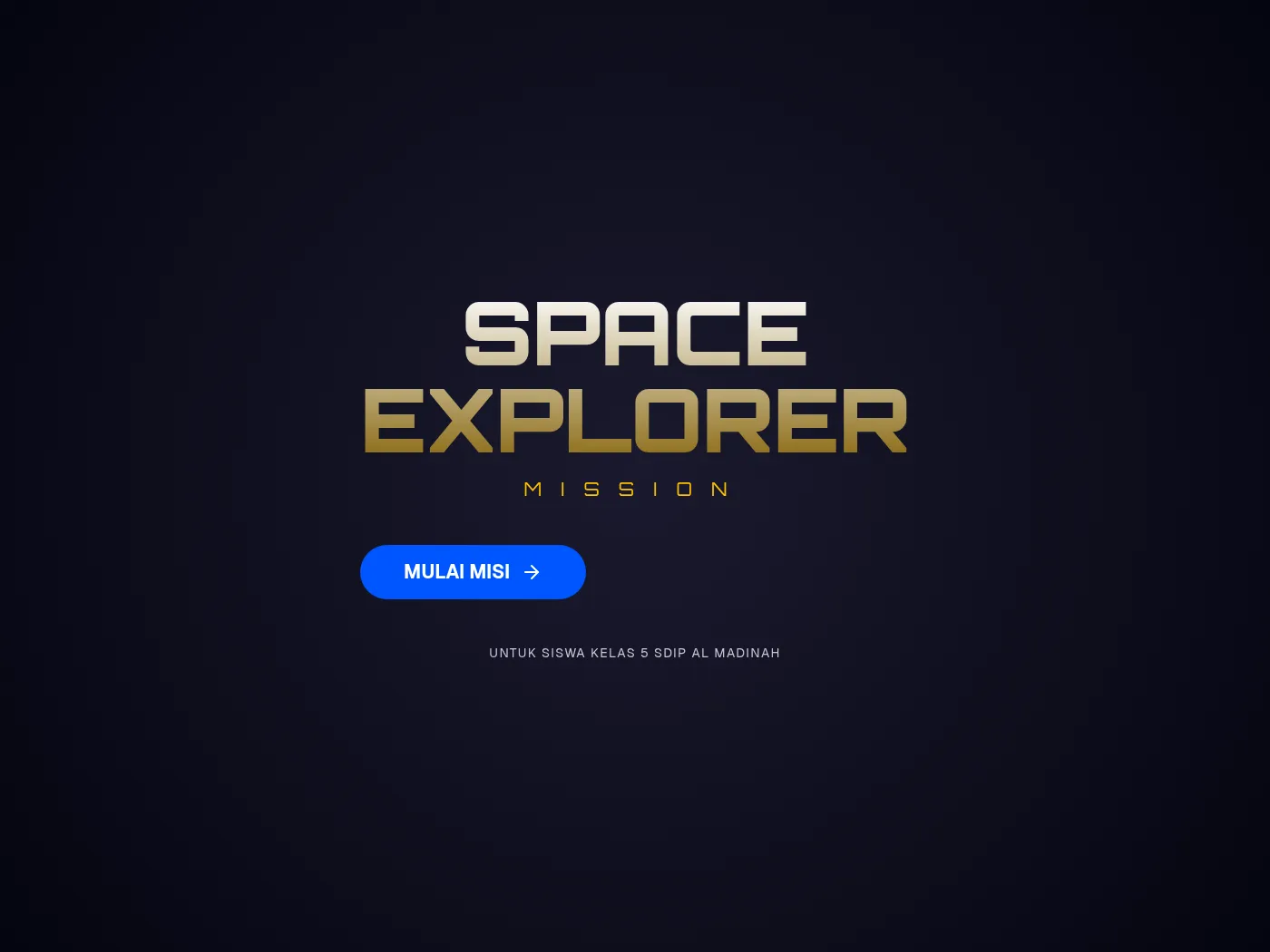 Space Explorer Mission