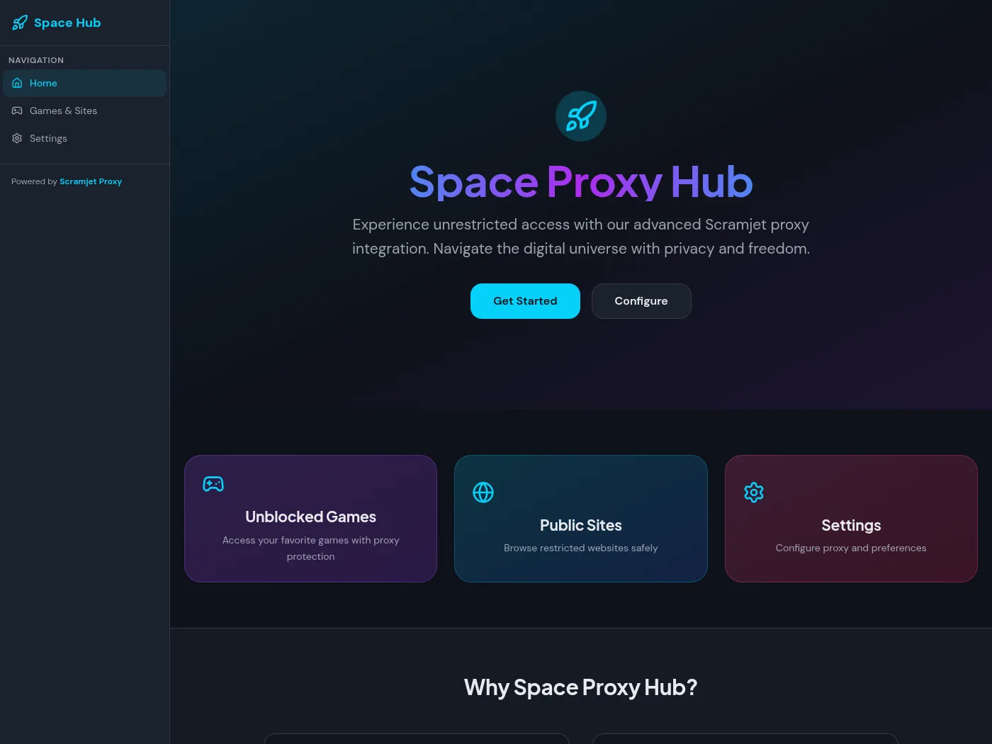 Space Proxy Hub