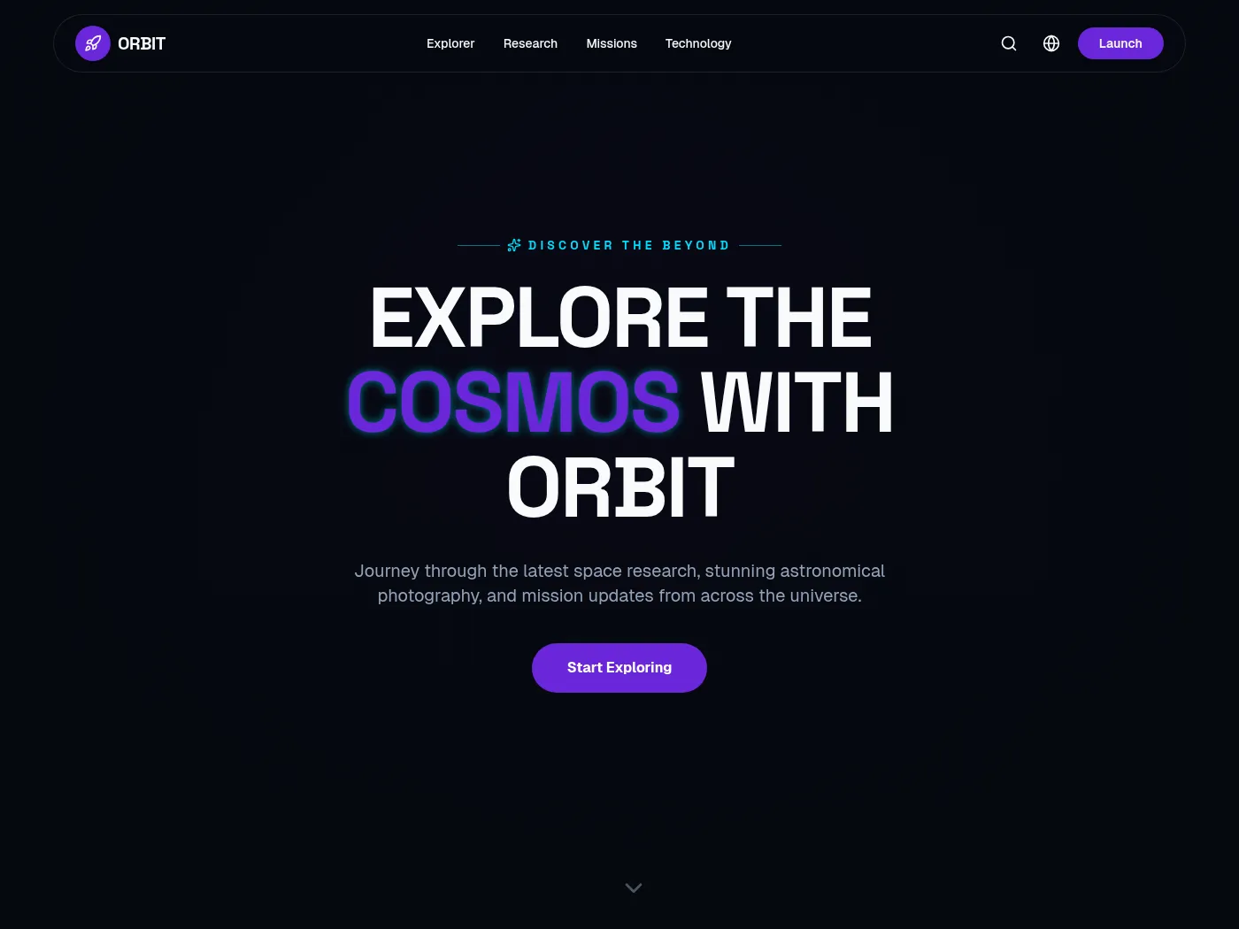 Space Explorer UI