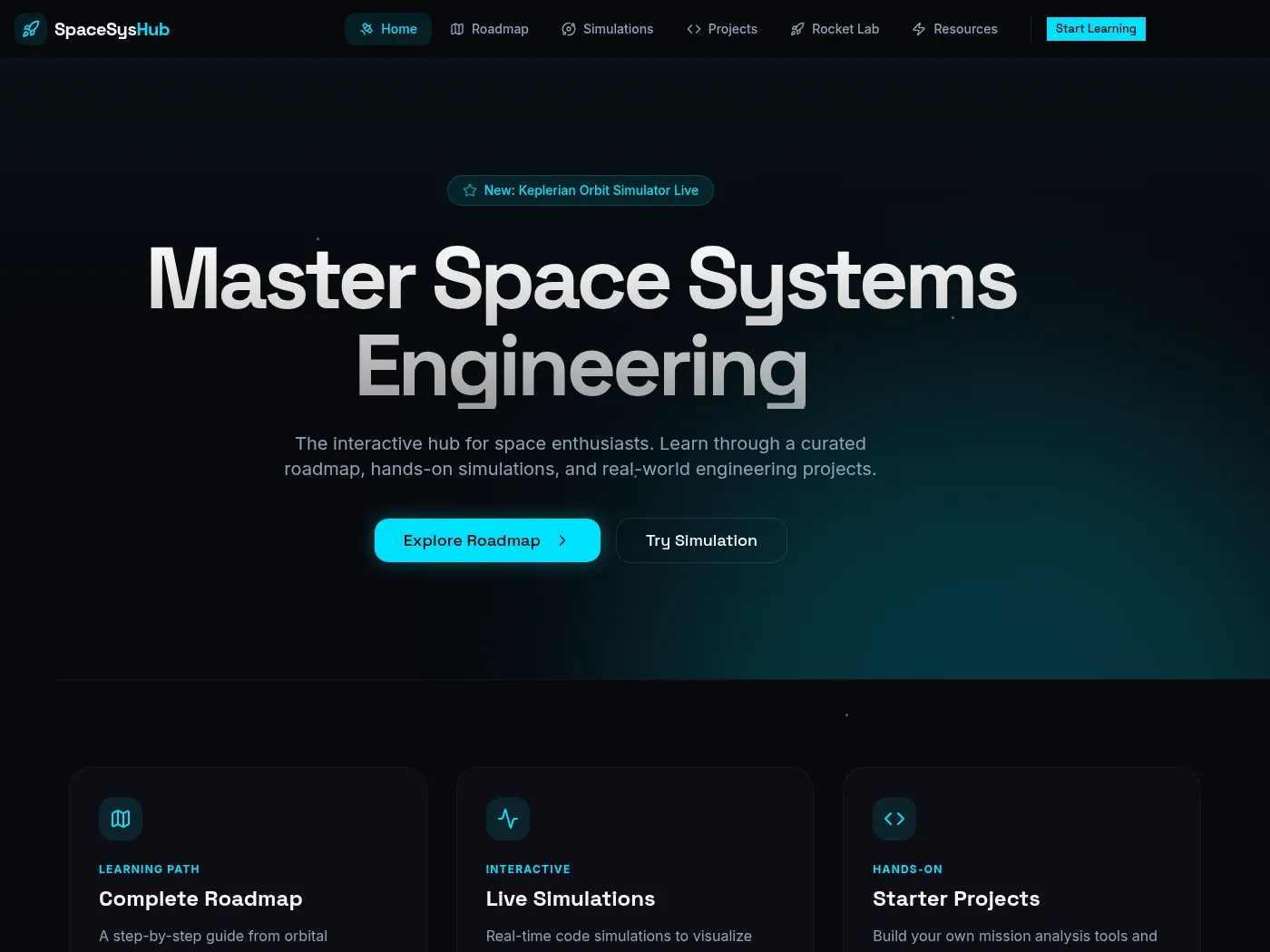 Space Systems Starter Hub