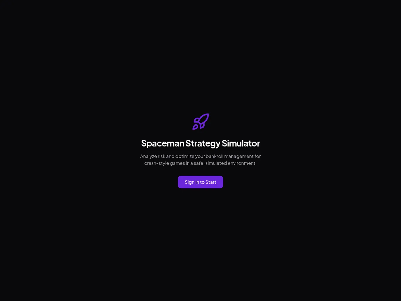 Spaceman Strategy Simulator