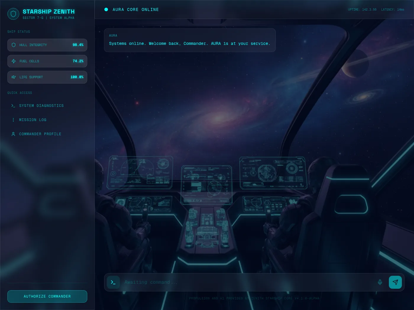 Starship AI Portal