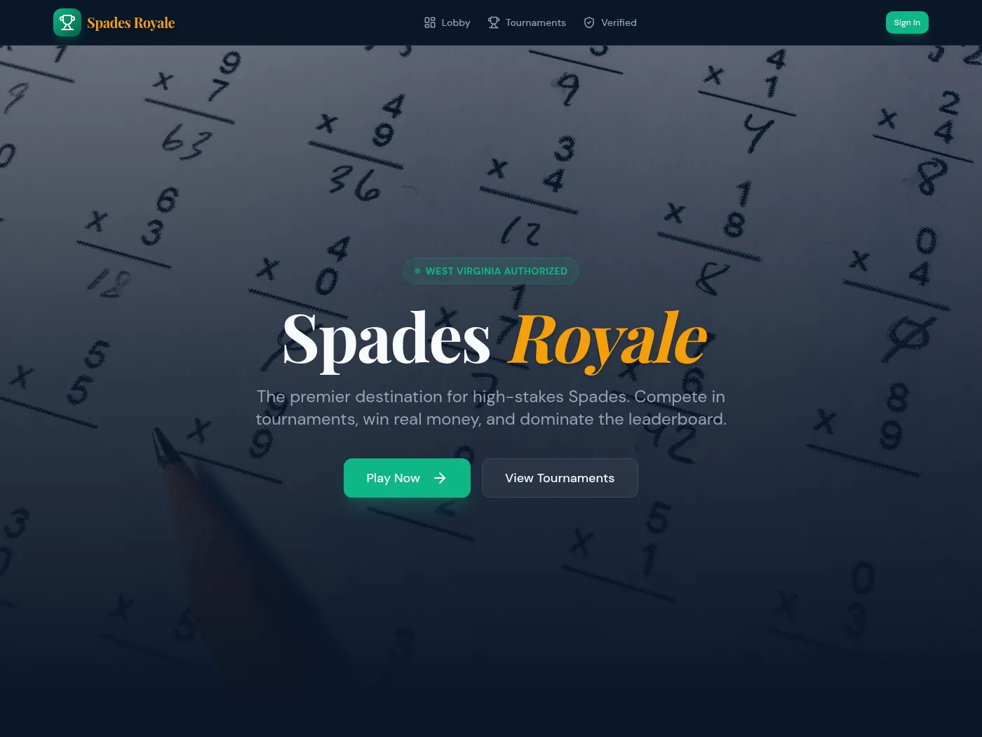 Spades Royale Platform