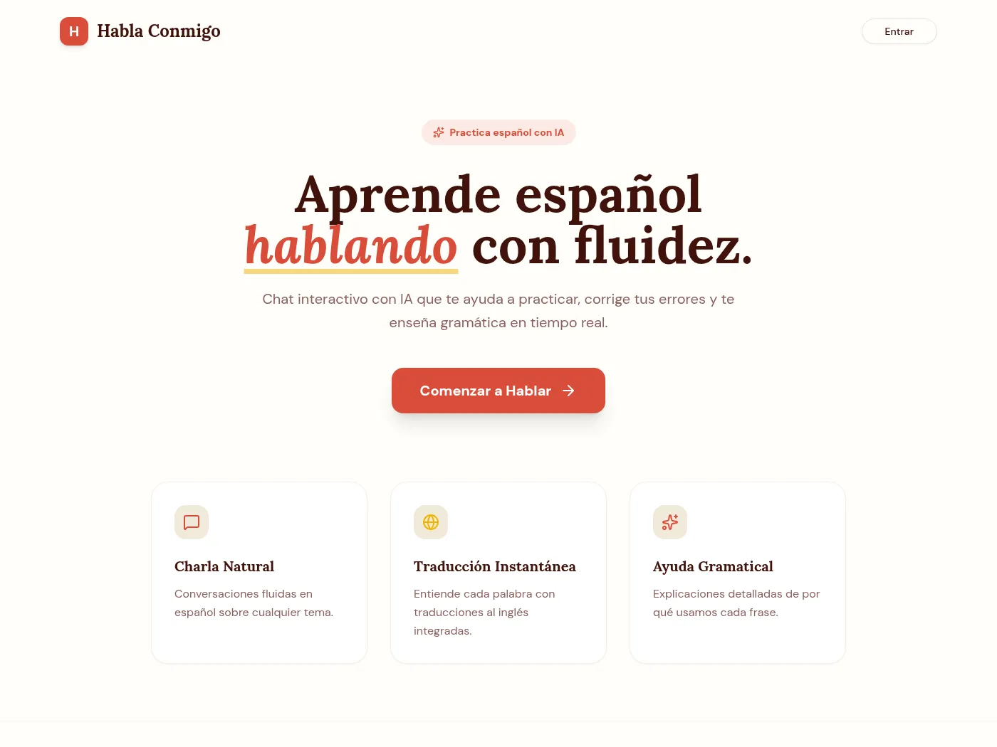 Habla Conmigo