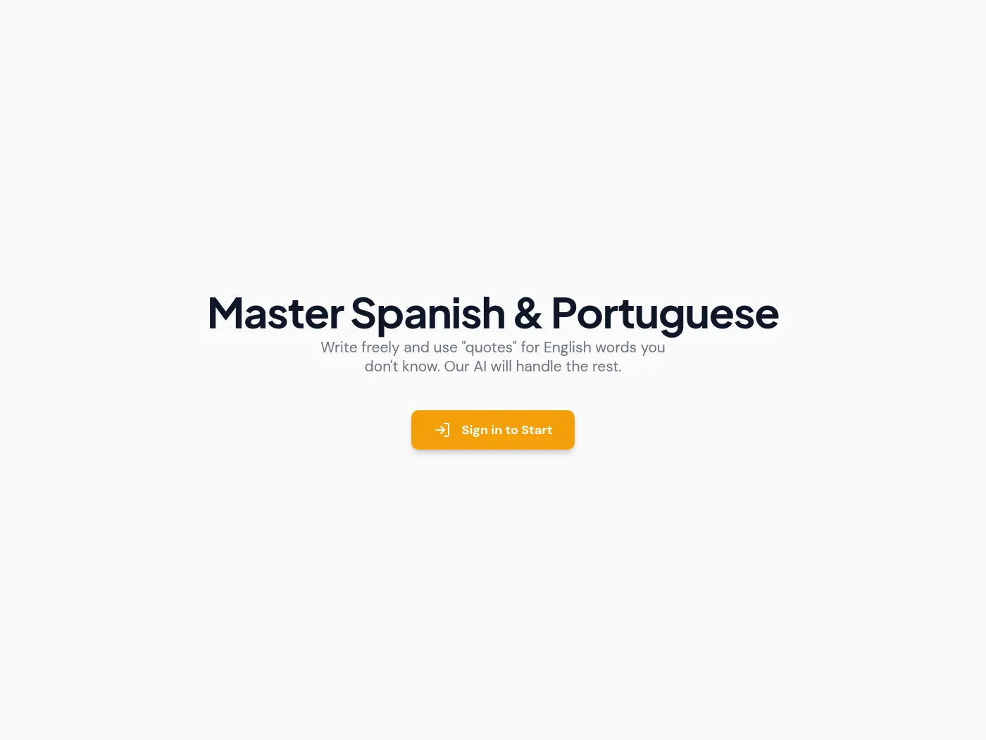 Smart Spanish-Portuguese Helper