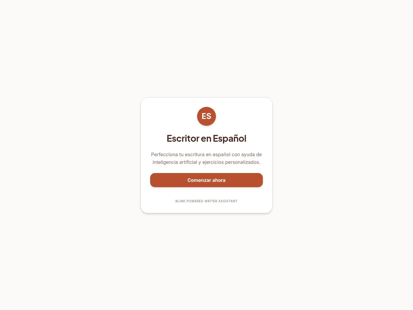 Spanish Writer