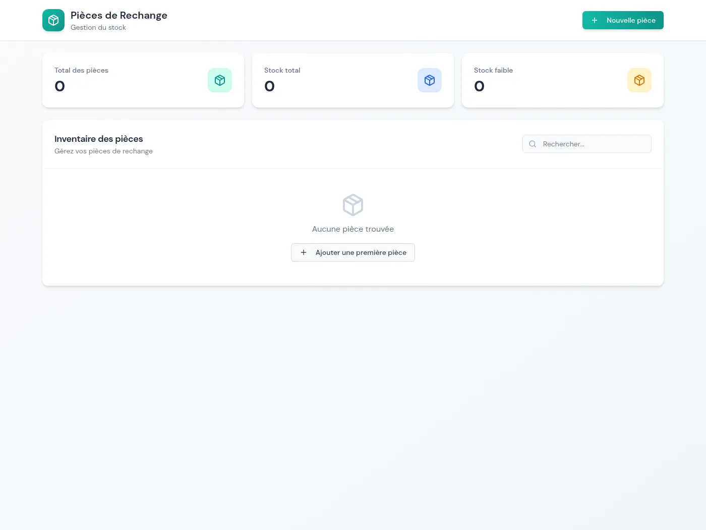 Spare Parts Tracker