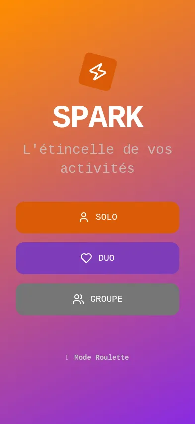 Spark Activity Finder