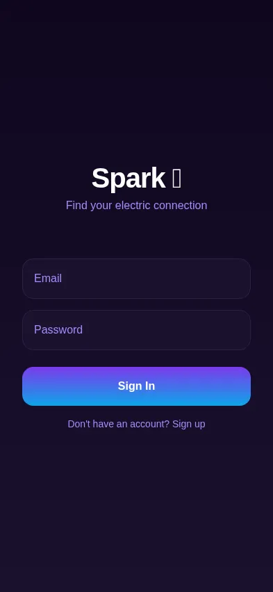 Spark Match UI