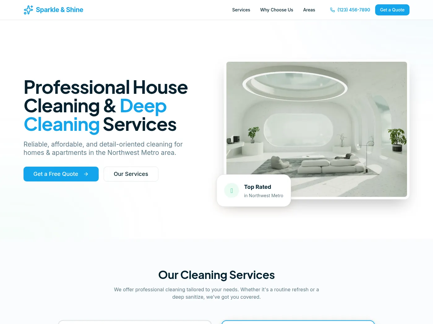 Sparkle & Shine Site