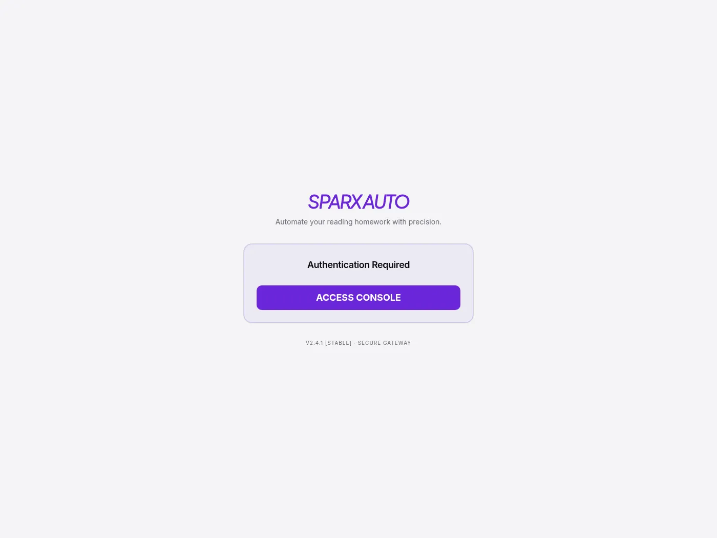 Sparx Auto Completer