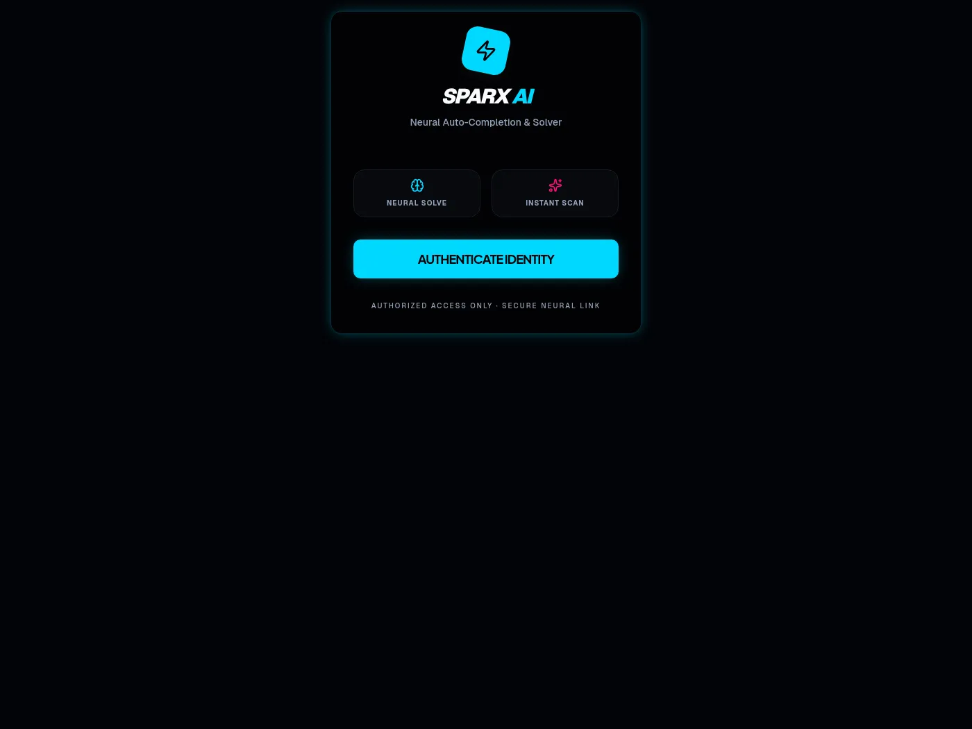 Sparx AutoComplete AI