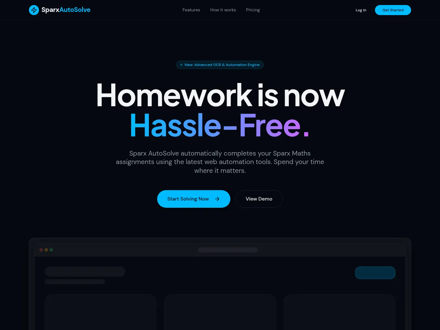 Sparx AutoSolve