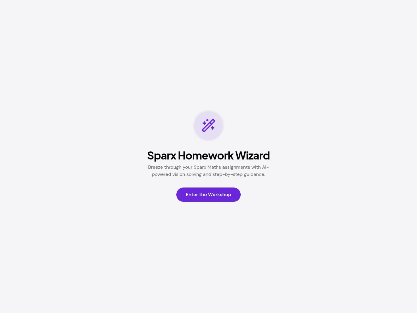 Sparx Homework Wizard