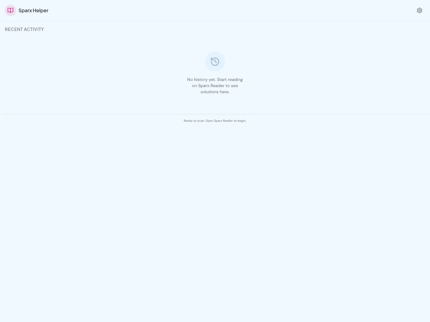 Sparx Reader Helper