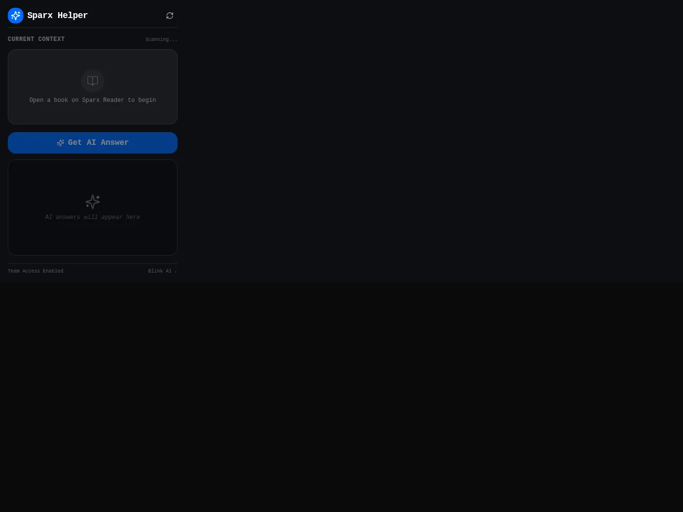 Sparx Reader Helper