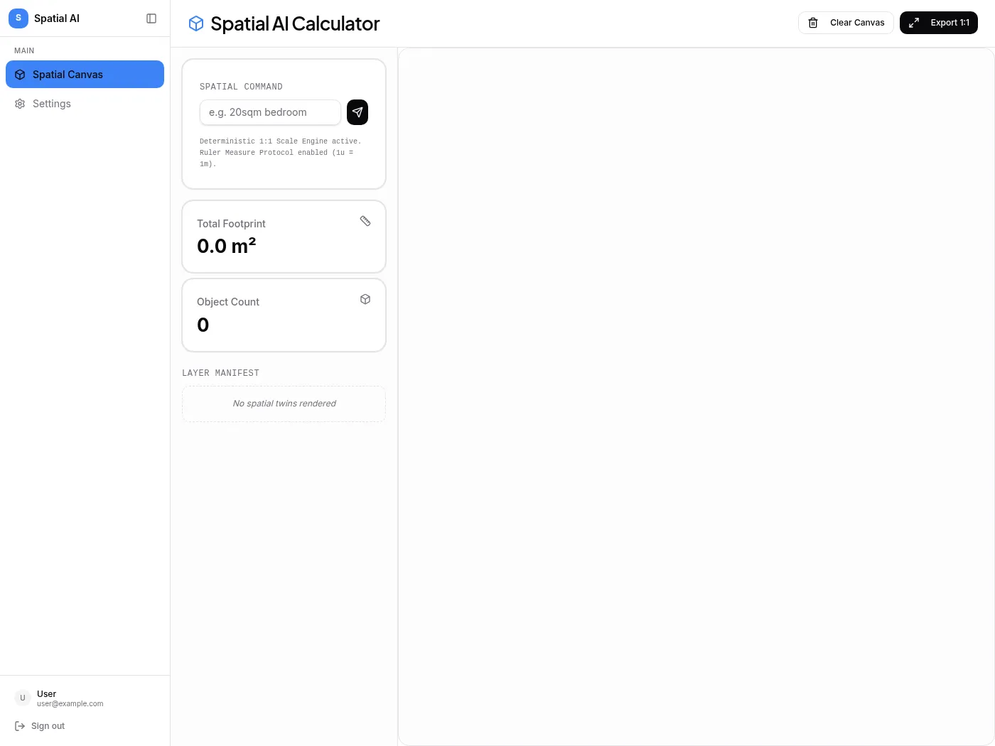 Spatial AI Calculator