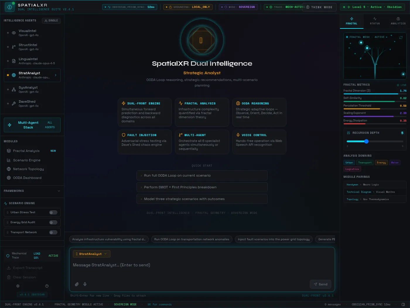 SpatialXR Dual Intelligence Suite