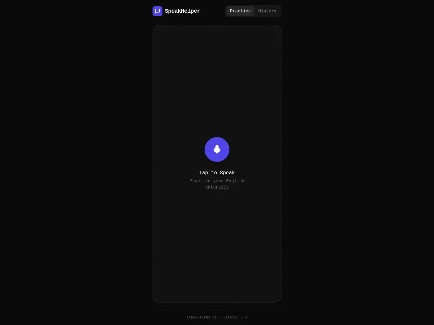 SpeakHelper Extension
