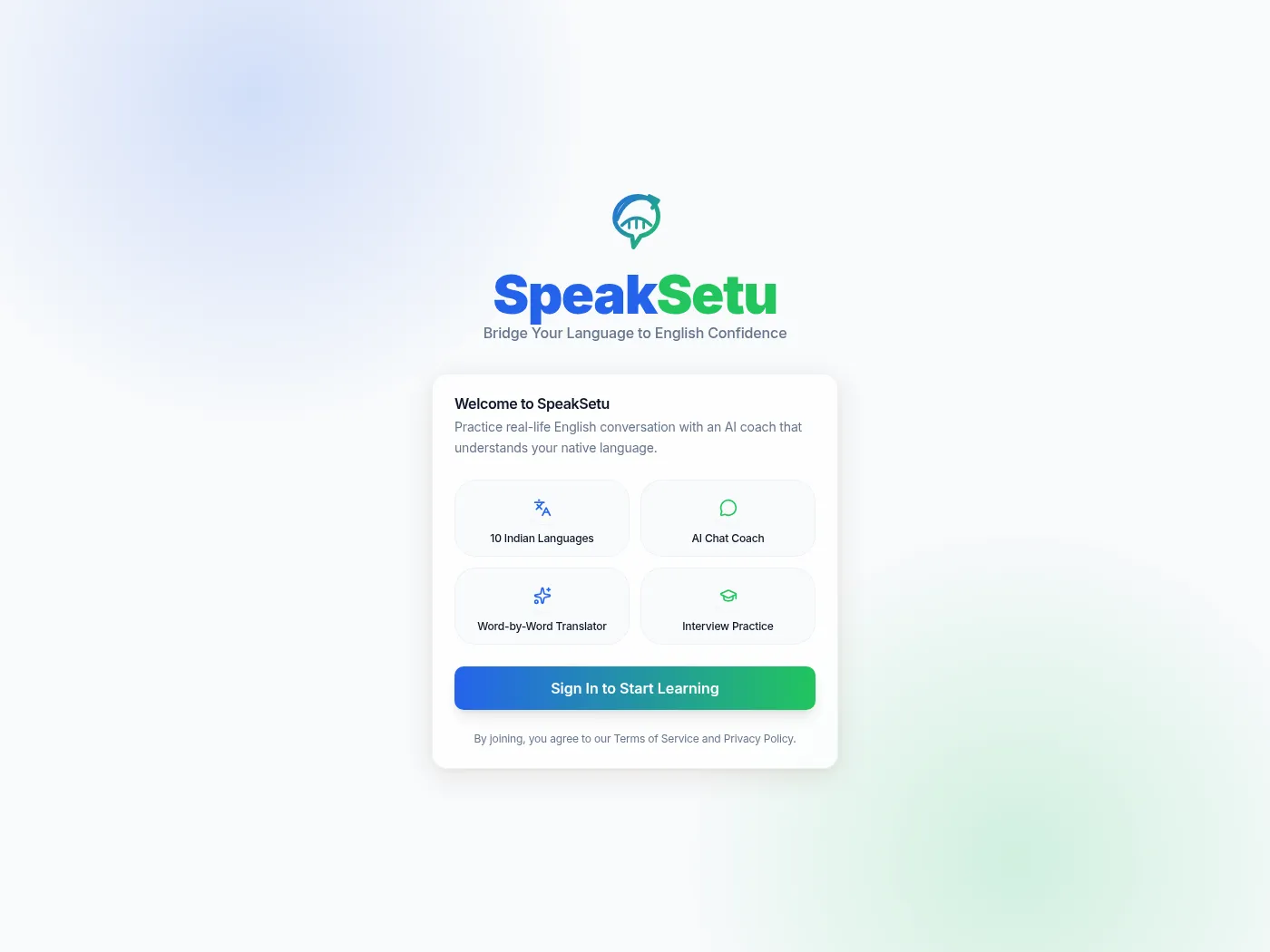 SpeakSetu