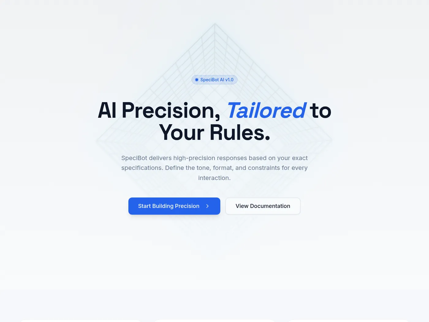 SpeciBot AI Chat