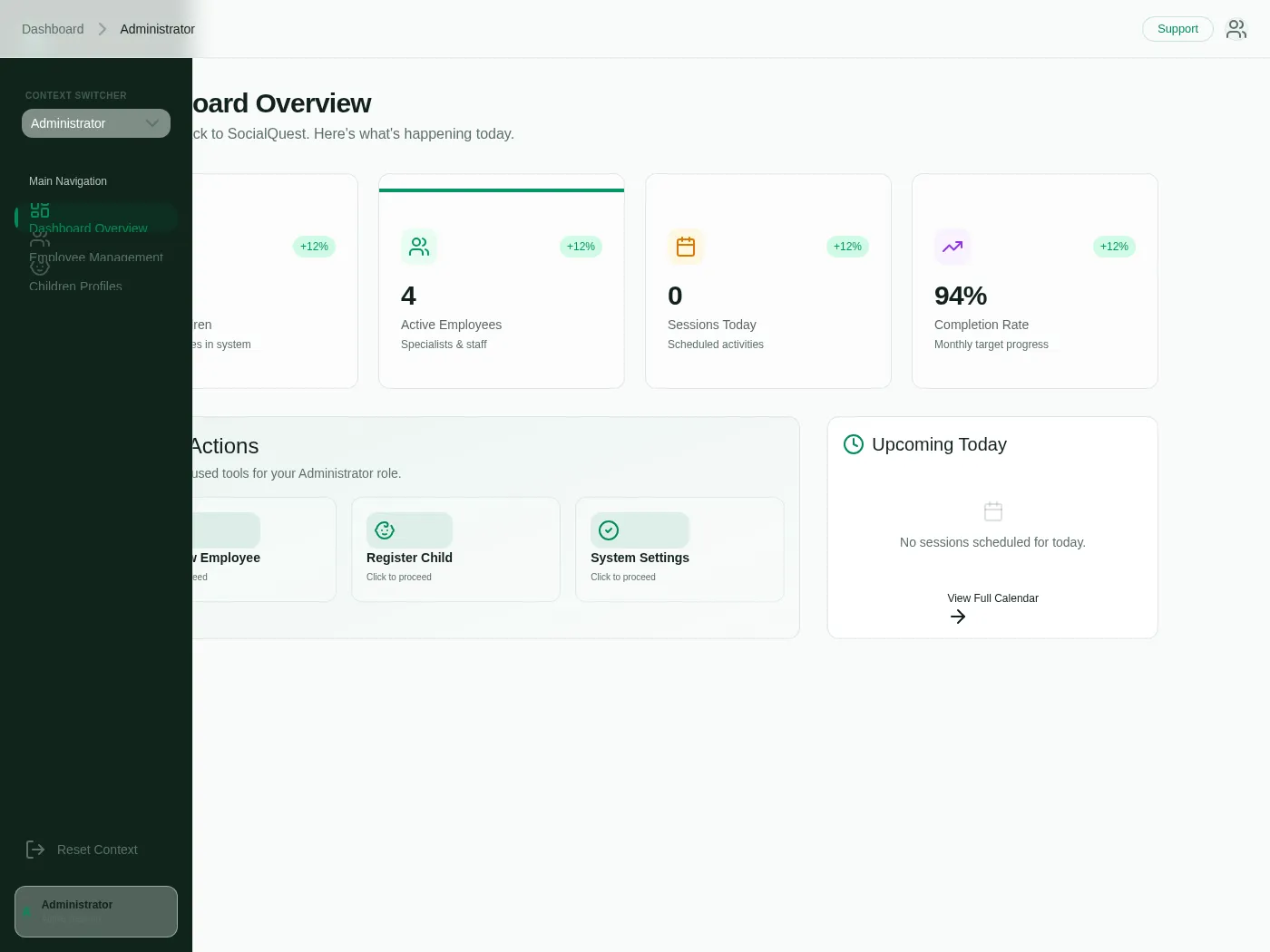 SpecPanel Dashboard