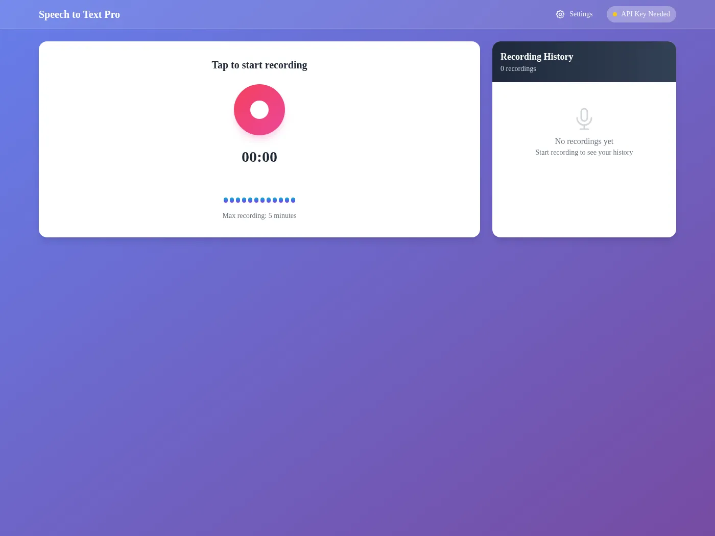 SpeechToText Pro