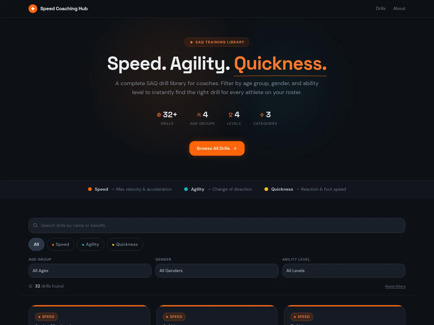 Speed Coaching Hub