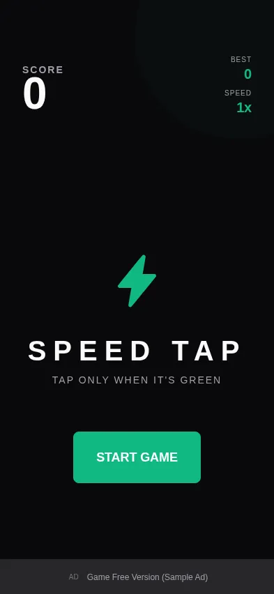 Speed Tap Reflex