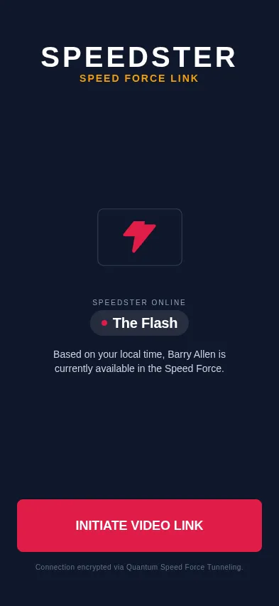 Speedster Call Simulator