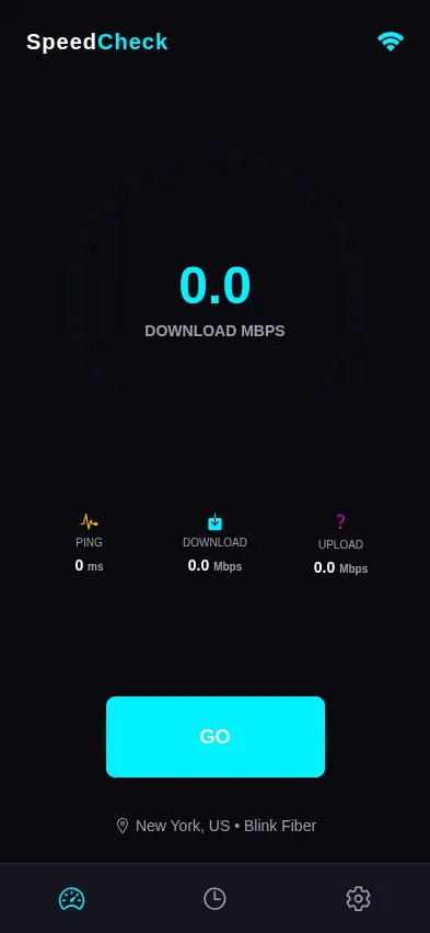 SpeedTest Mobile App
