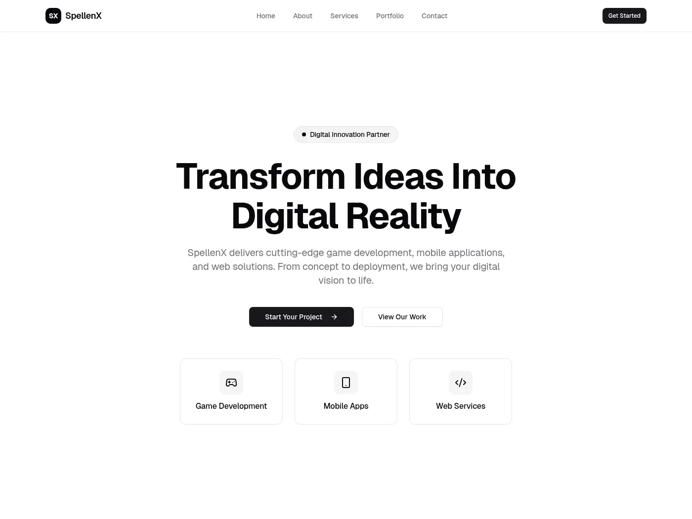 SpellenX IT Solutions Site