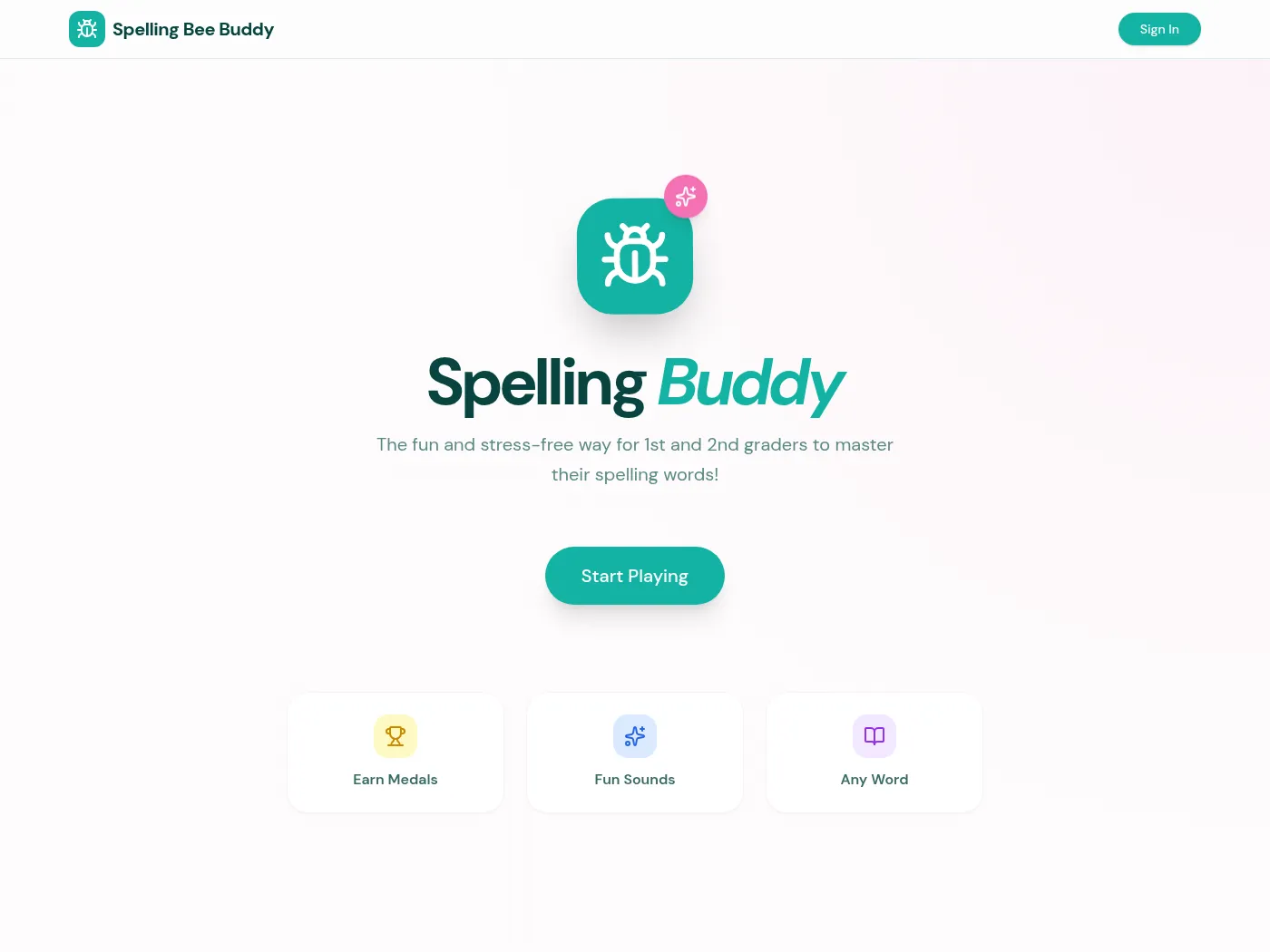 Spelling Bee Buddy