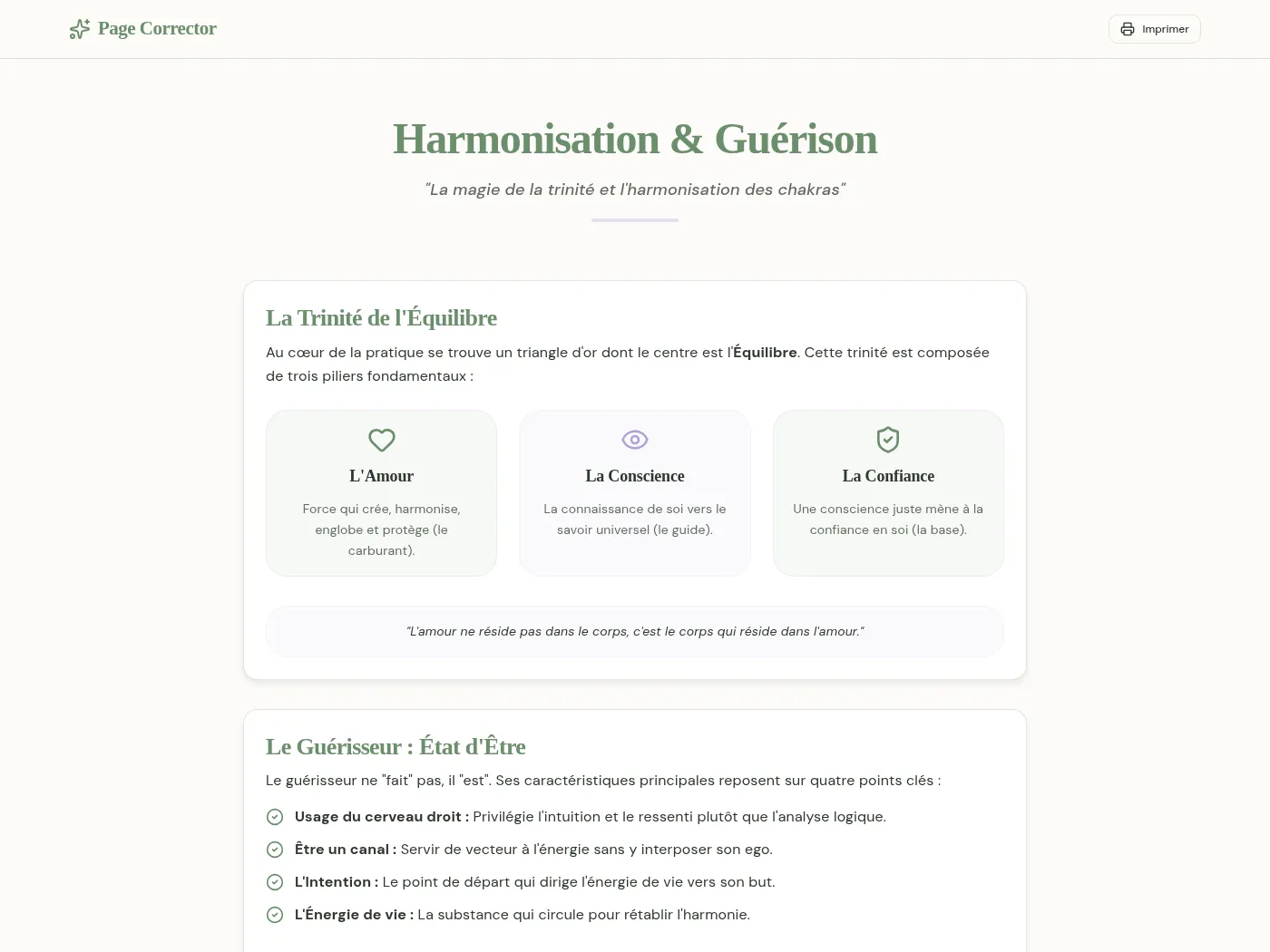 Page Corrector