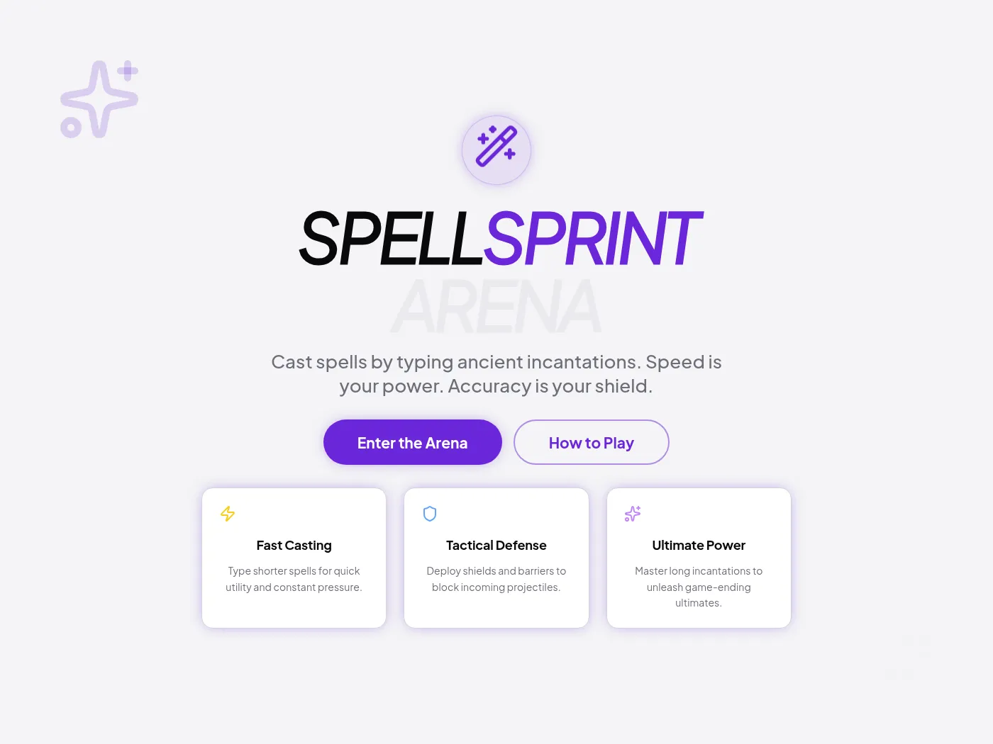 SpellSprint Arena