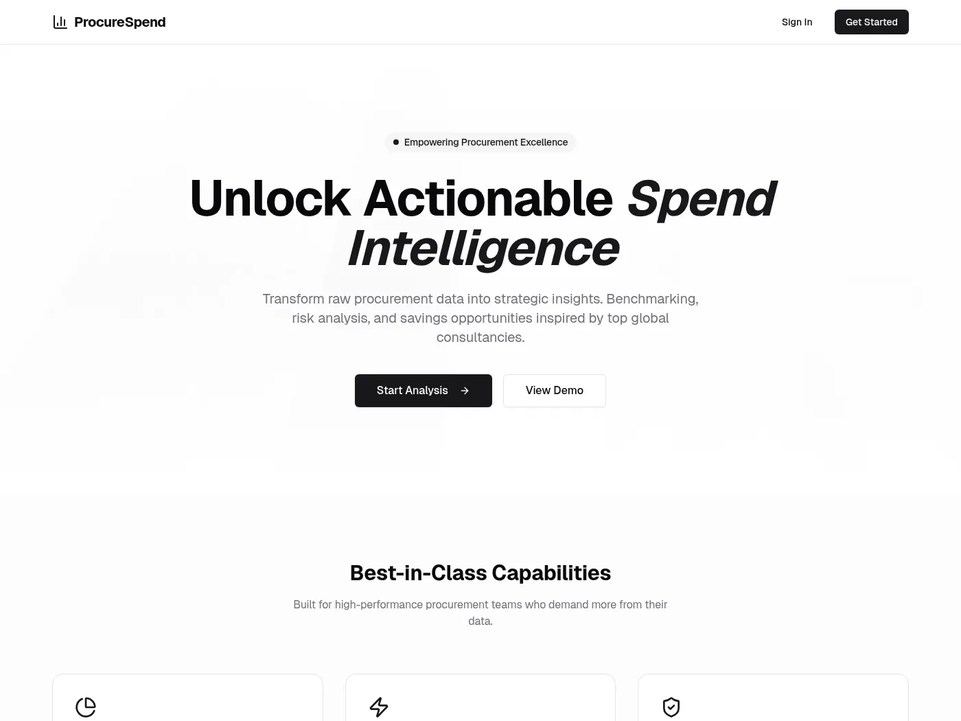 ProcureSpend Insights
