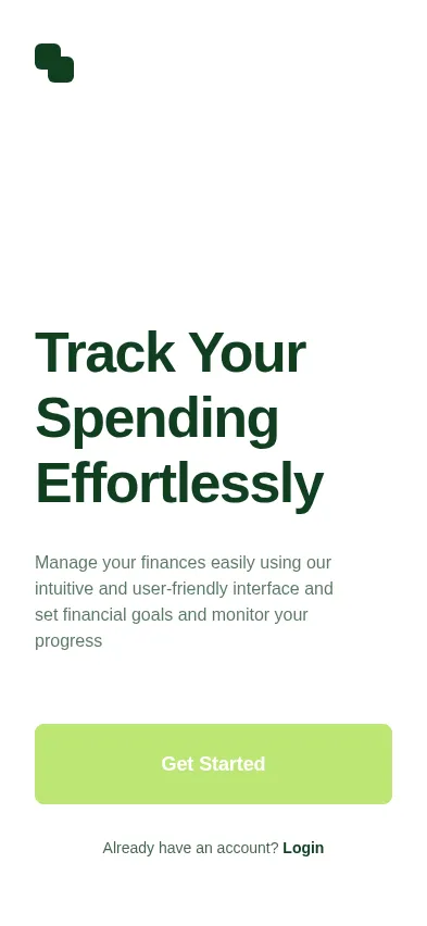 Spend Tracker UI Kit