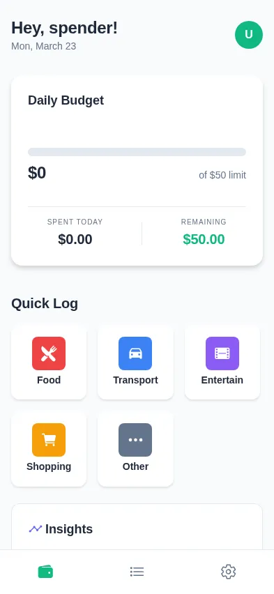 SpendWise Budget App