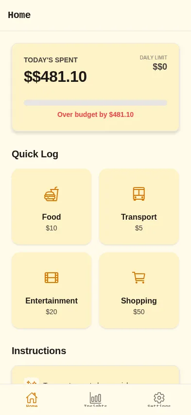 SpendWise Mobile