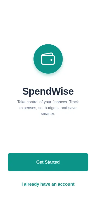 SpendWise Mobile Tracker